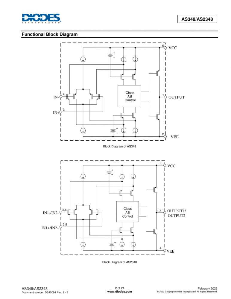 AS348W5-7 datasheet page 2