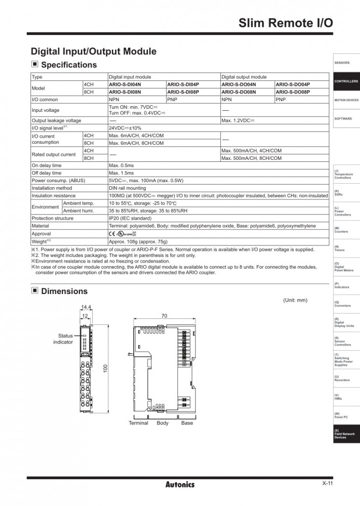ARIO Series document page 4