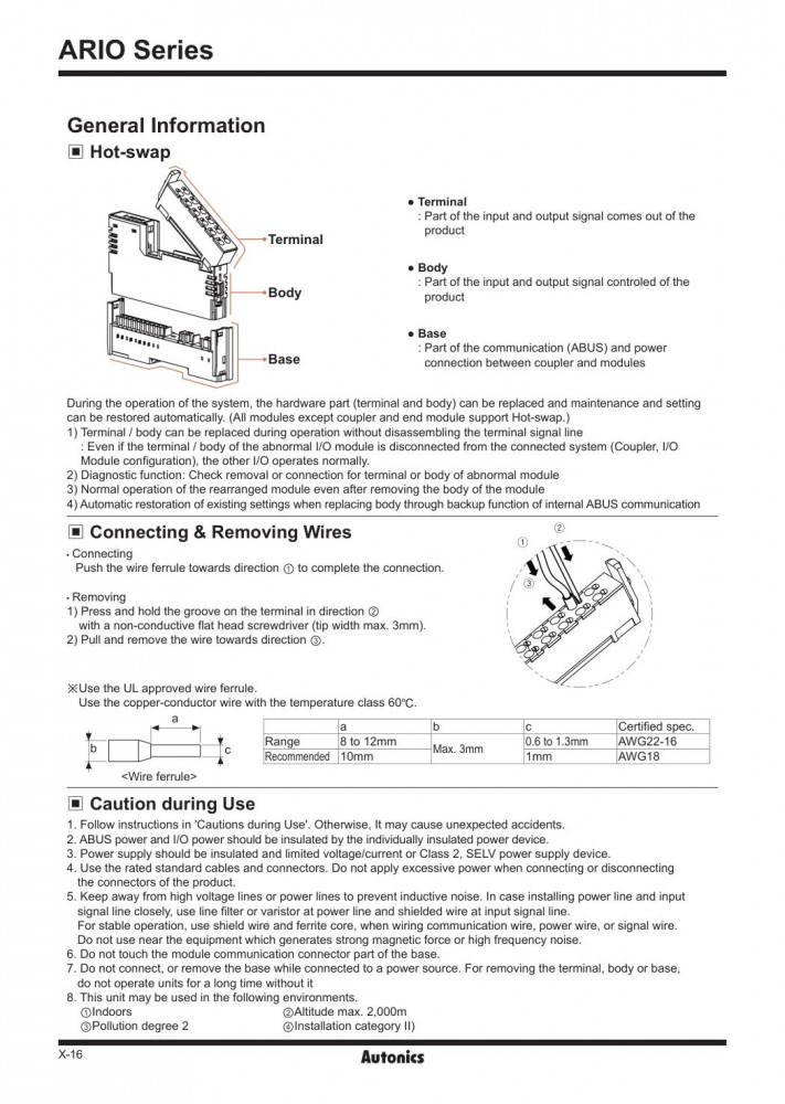 ARIO Series document page 9