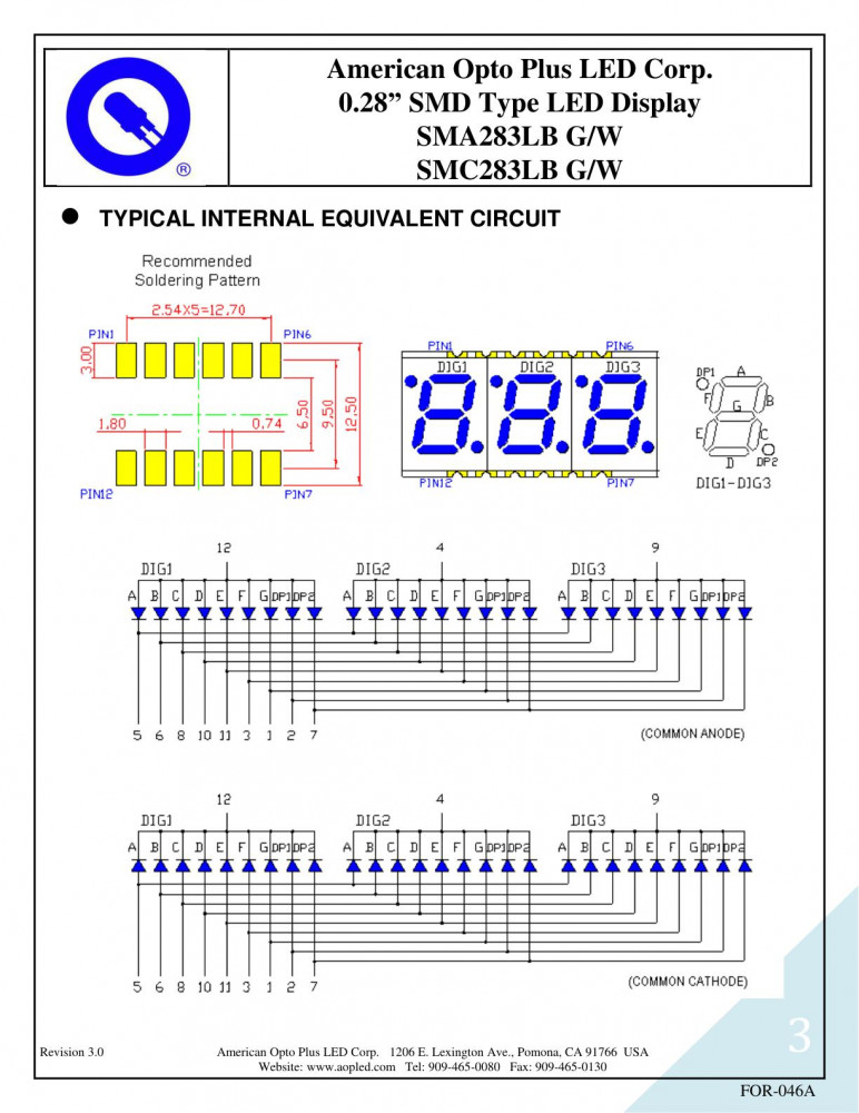 SMA283LB datasheet page 3