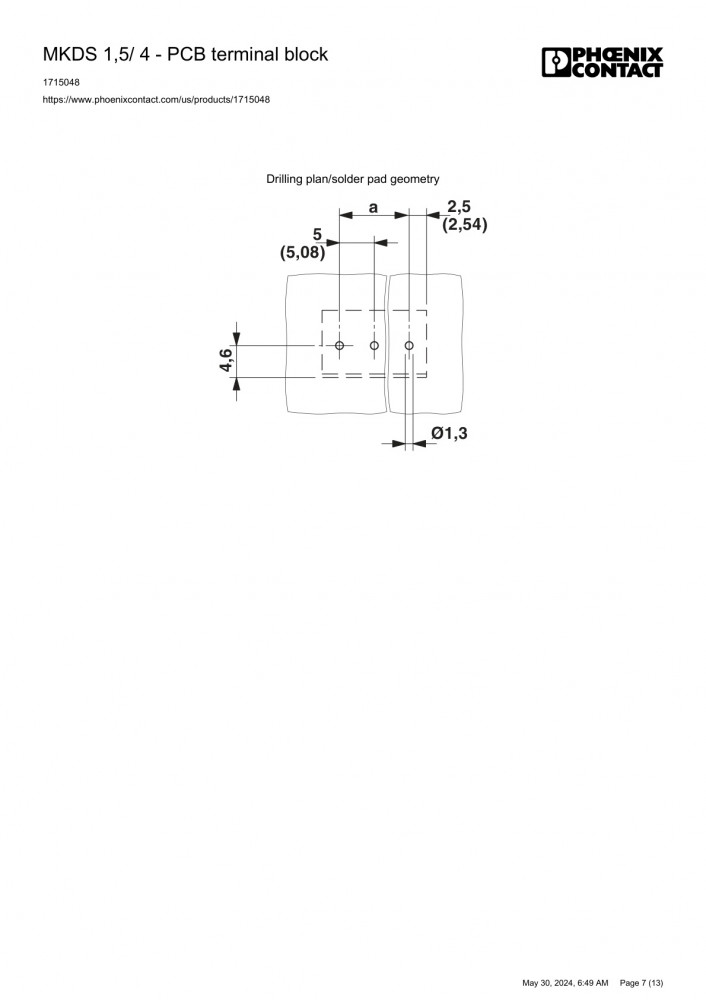 Phoenix Contact 1715048 technical document page 7