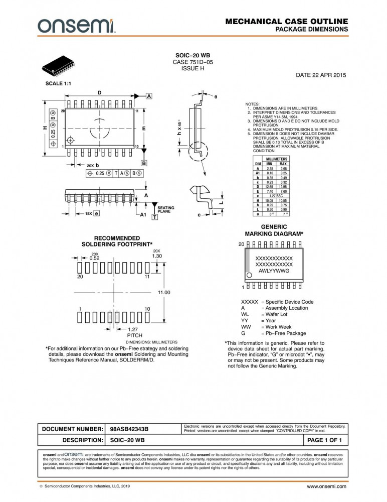 MC74ACT245 document page 7