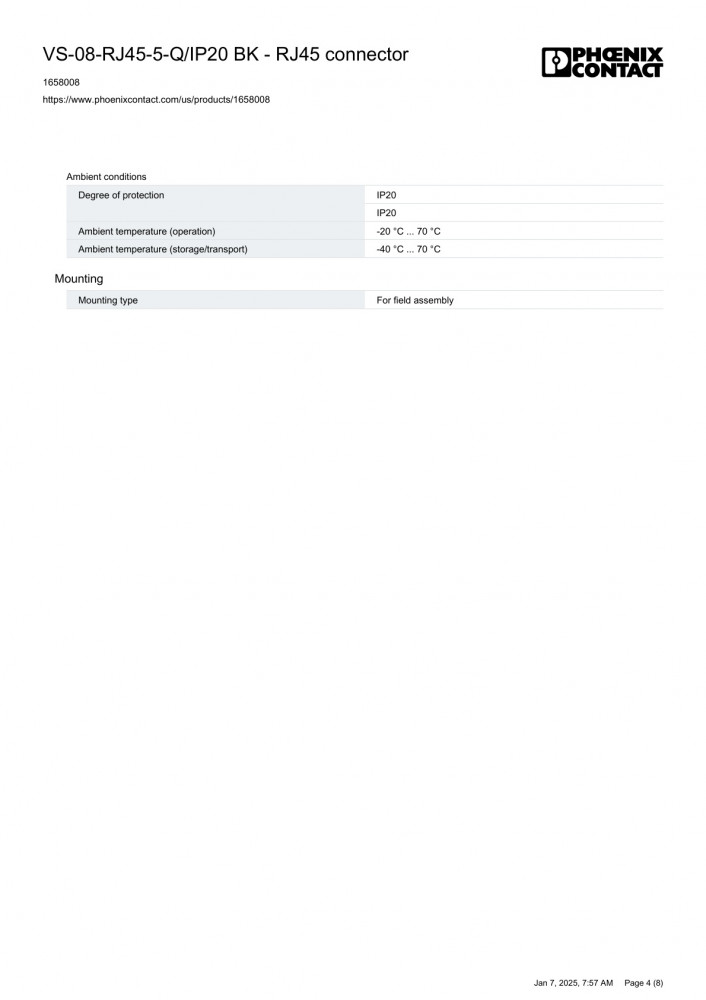 Phoenix Contact 1658008 document page 4