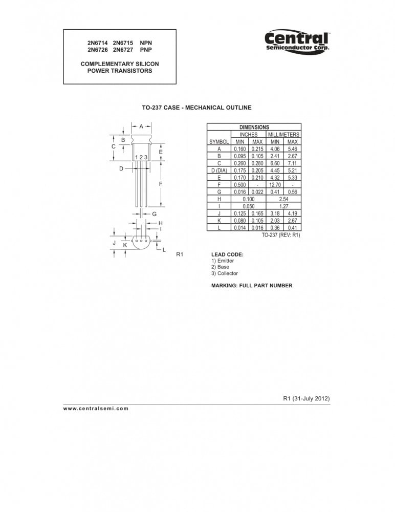 2N6715-18 datasheet page 2