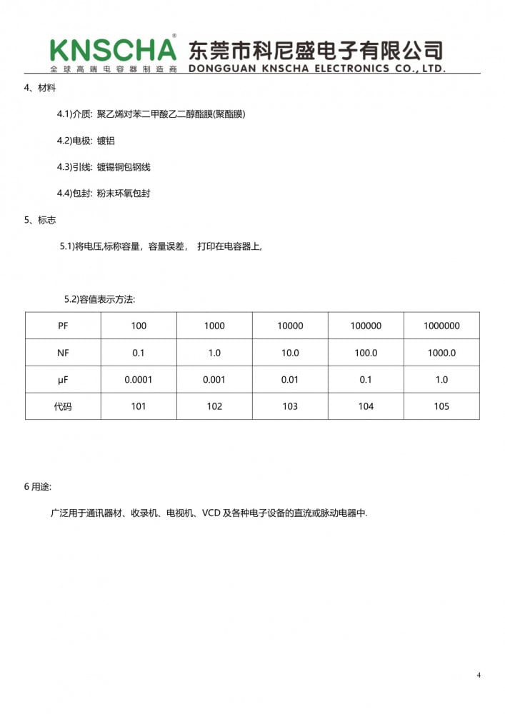 82CL0121 specification page 4
