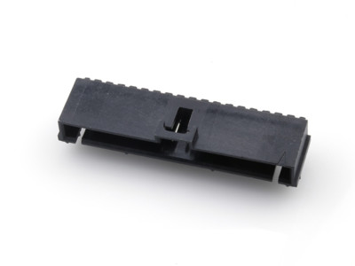 2.54mm Pitch SL Header, Single Row, Right Angle, 3.05mm Pocket, Shrouded, with Press-fit Plastic Peg, 11 Circuits, Tin (Sn) Plating
