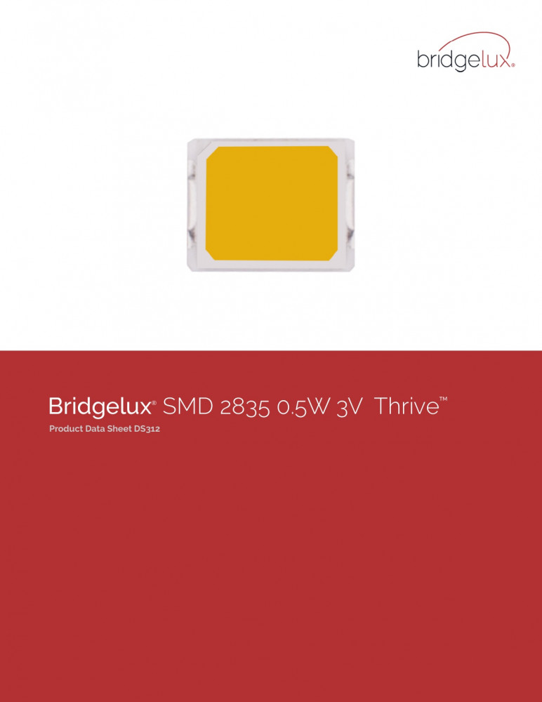 Bridgelux BXEN-57S-11M-3C-00-0-0 datasheet page 1