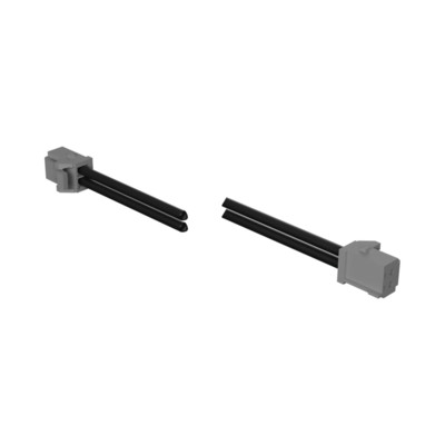 KK Plus 250-to-KK Plus 250 Off-the-Shelf (OTS) Cable Assembly, 2.50mm Pitch, Single Row, 150.00mm Length, 2 Circuits, Black for sale