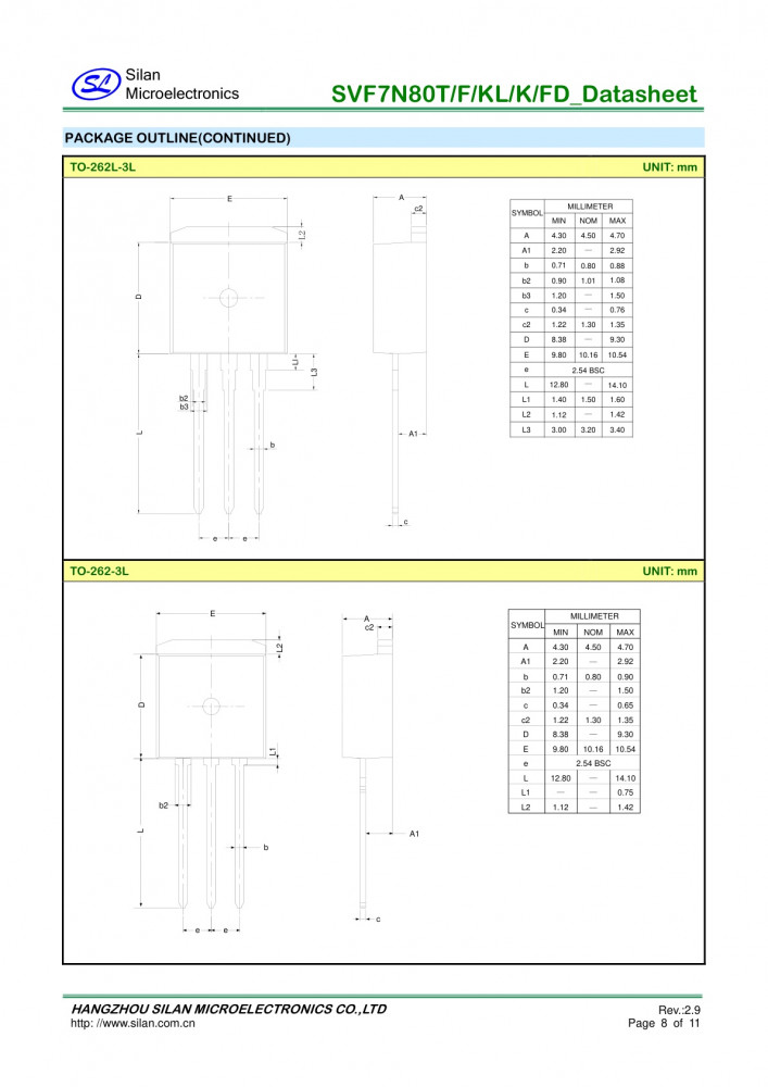 SVF7N80F datasheet page 8