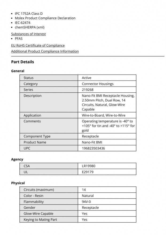 MOLEX 2192682214 product document image 2
