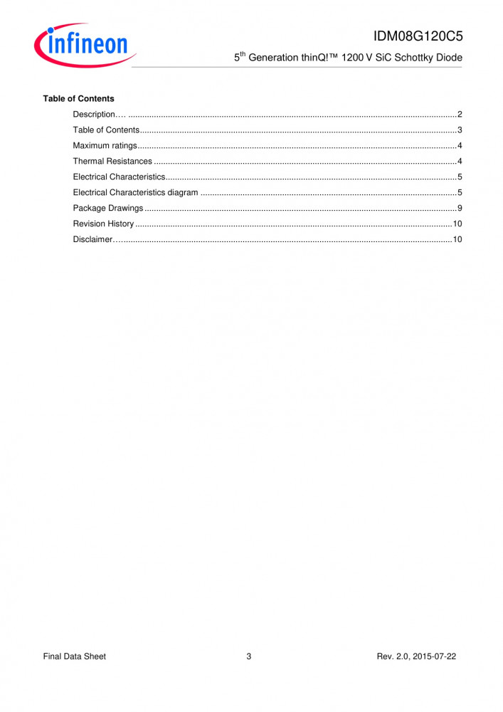 IDM08G120C5 datasheet page 3