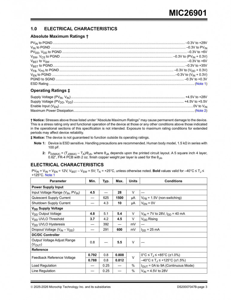 MIC26901 document page 3