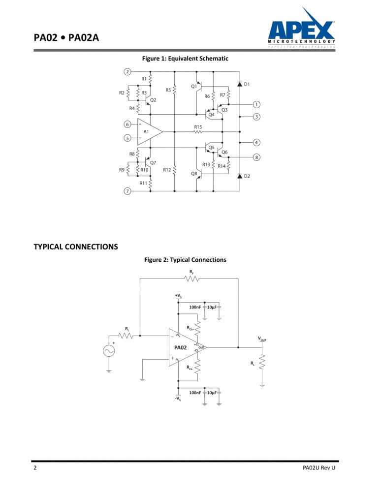 PA02M datasheet page 2