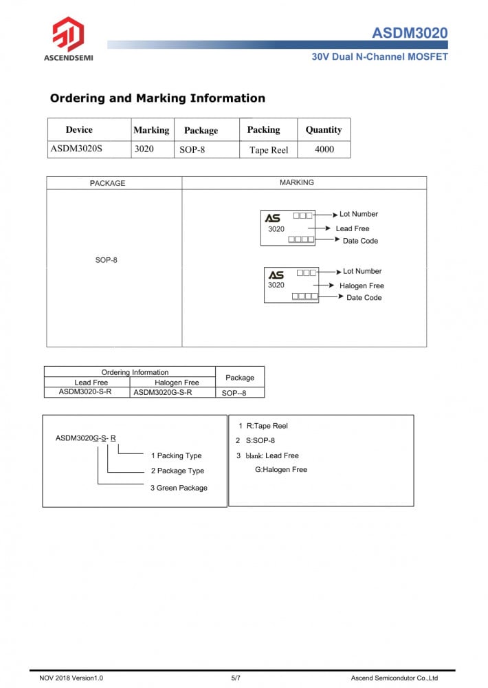 ASDM3020S-R datasheet page 5
