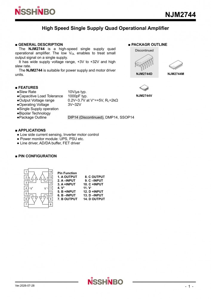 NJM2744 document page 1