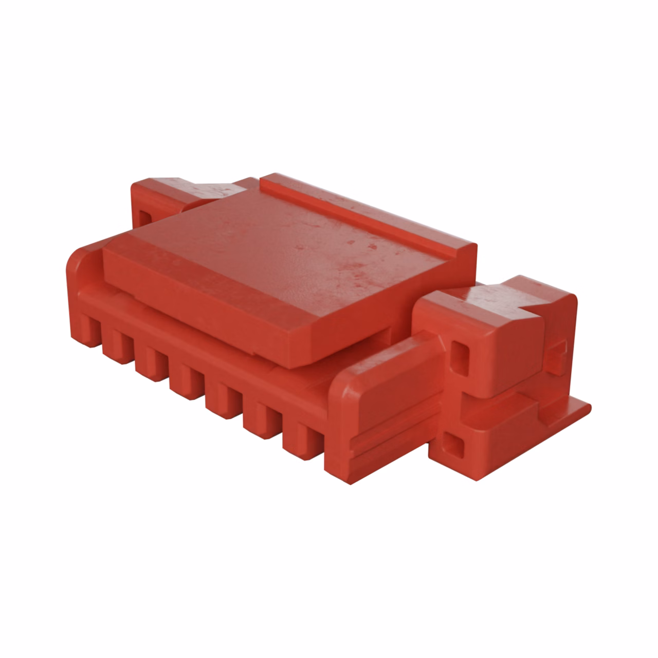 Micro-Lock Plus TPA Type Receptacle Housing, 1.25mm Pitch, Single Row, Positive Lock, 7 Circuits, Red for sale