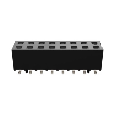Milli-Grid Receptacle, Surface Mount, Vertical, Top Entry, with Plastic Pegs, without Cap, Tape and Reel, 2.50µm Tin (Sn) Plating, 16 Circuits, Lead-Free for sale