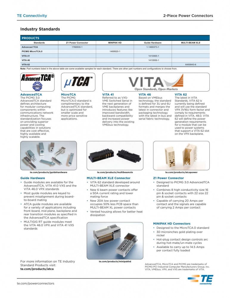 TE Connectivity power connector guide page 5