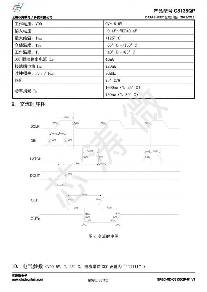 C8135QP datasheet page 5