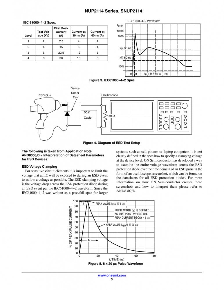 NUP2114UCMR6T1G datasheet page 3