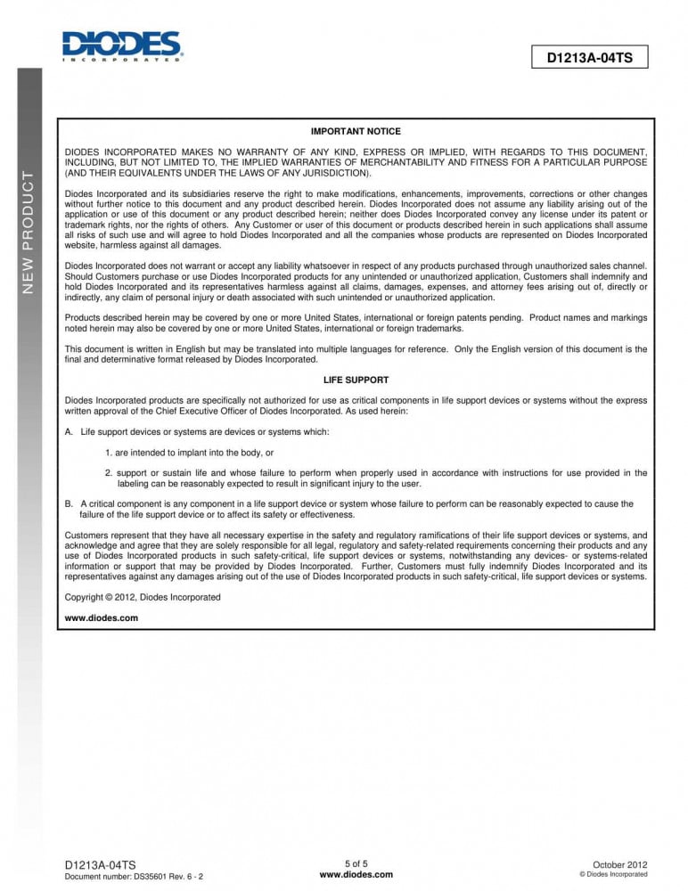D1213A-04TS-7 datasheet page 5