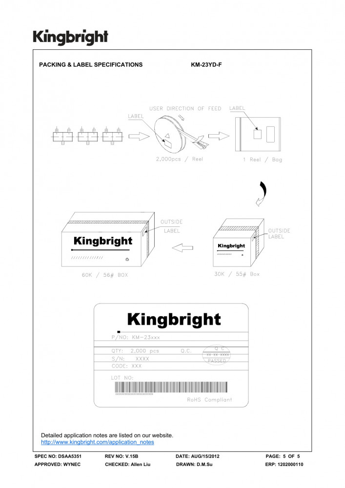 KM-23YD-F datasheet page 5