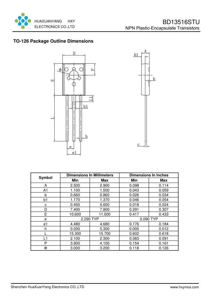 BD13516STU-HXY datasheet page 3