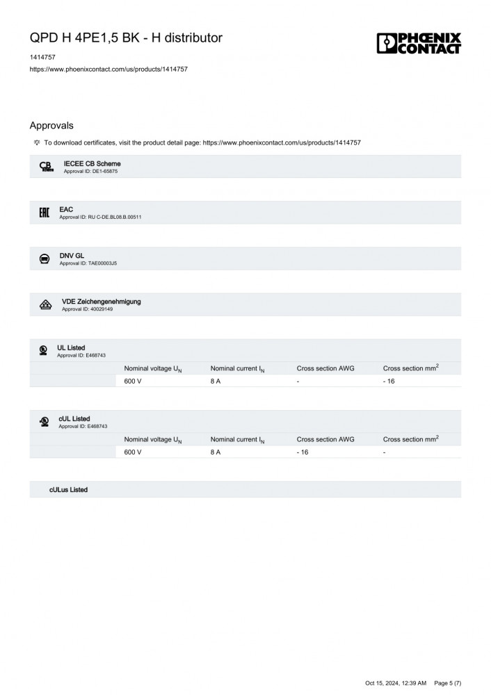Phoenix Contact 1414757 document page 5