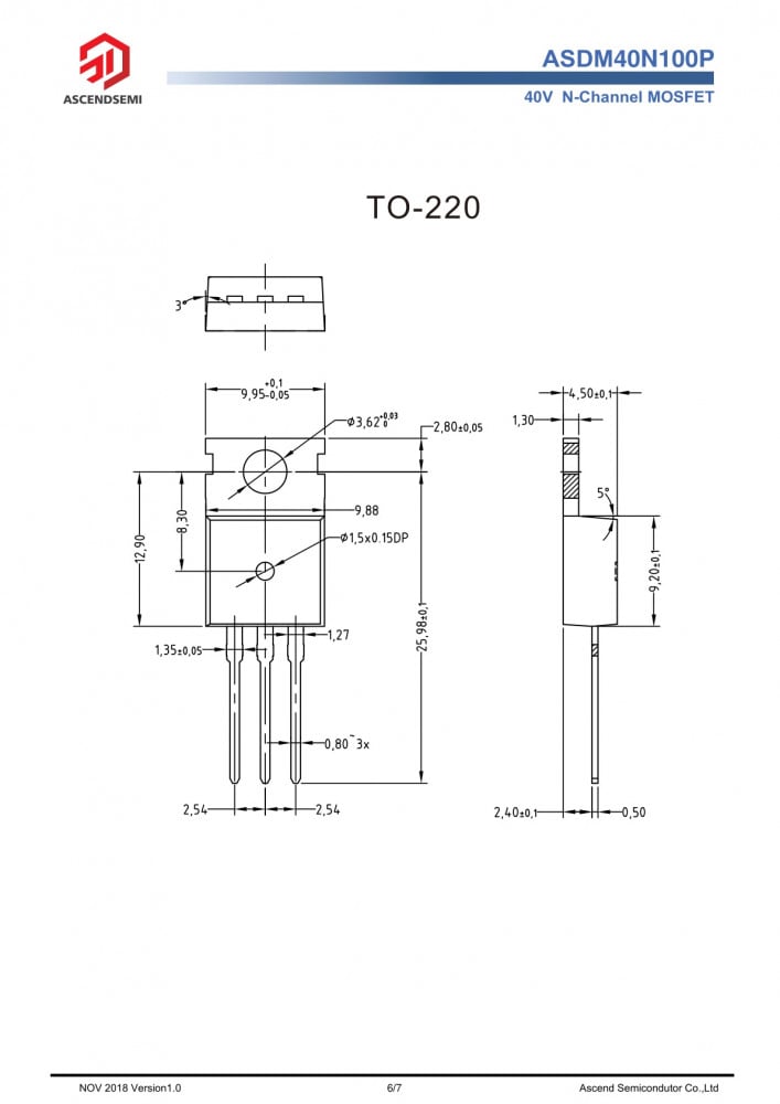 ASDM40N100P-T datasheet page 6