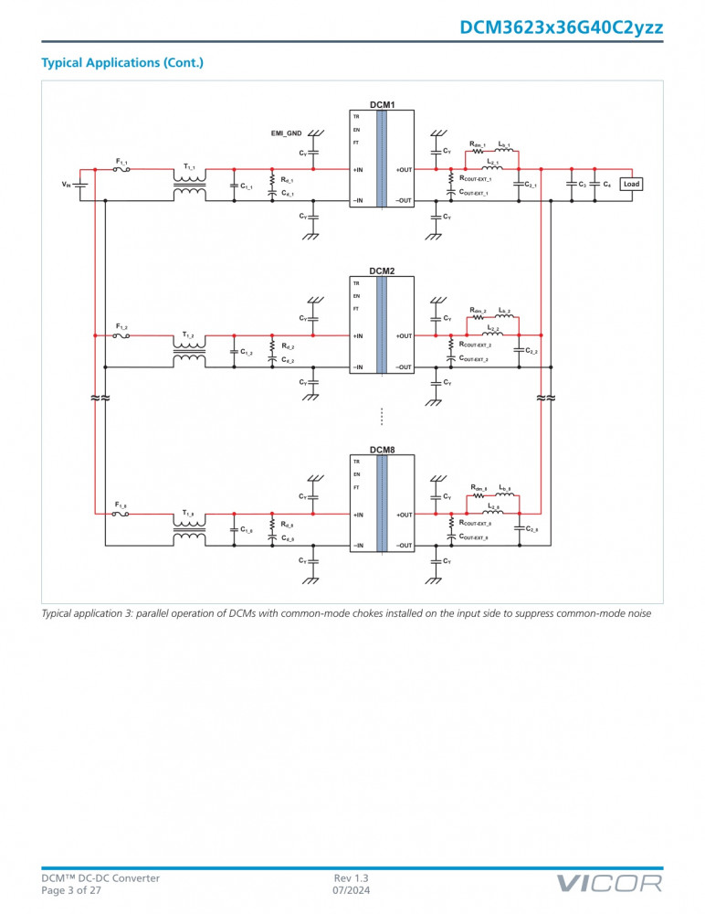 DCM3623 product documentation page 3