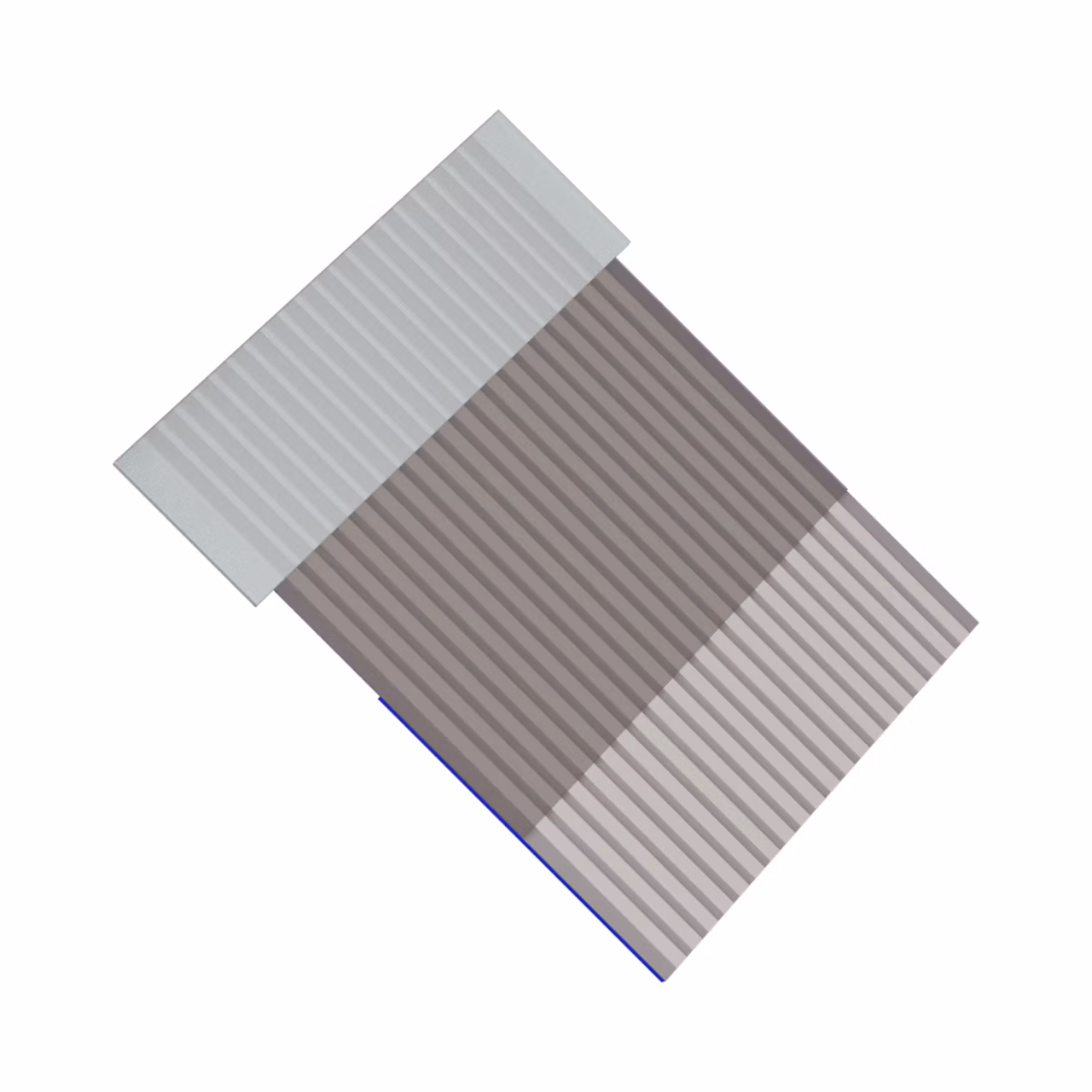 0.50mm Pitch Premo-Flex FFC Jumper, Same Side Contacts (Type A), 152.00mm Cable Length, Tin (Sn) Plating, 20 Circuits, with Shield for sale