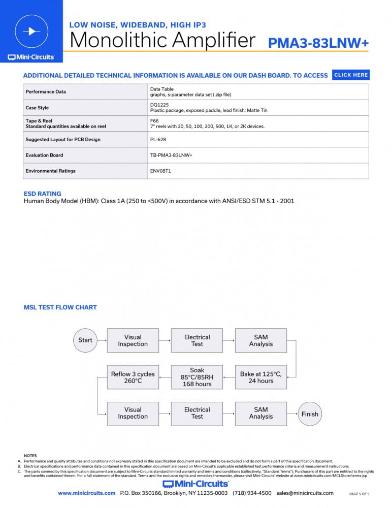 PMA3-83LNW+ datasheet page 5