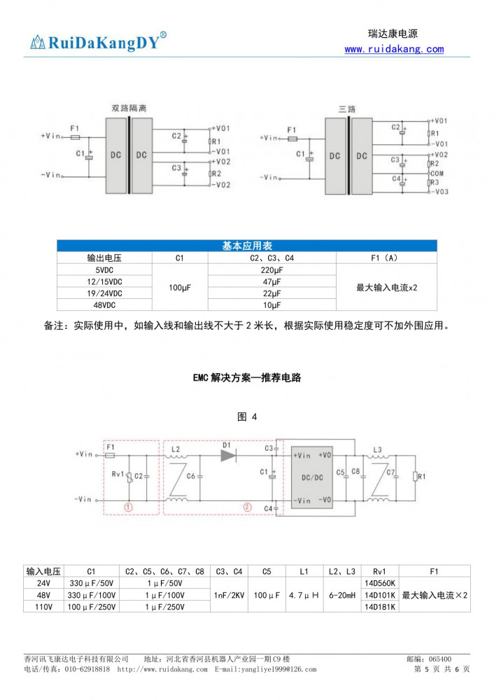 BDF150 series datasheet page 5