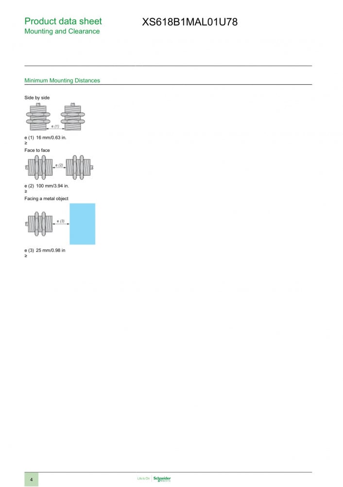 XS618B1MAL01U78 technical document page 4