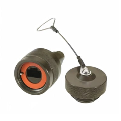 L-com ECRA4211UA0 Modular Ethernet Connector Plug Housing