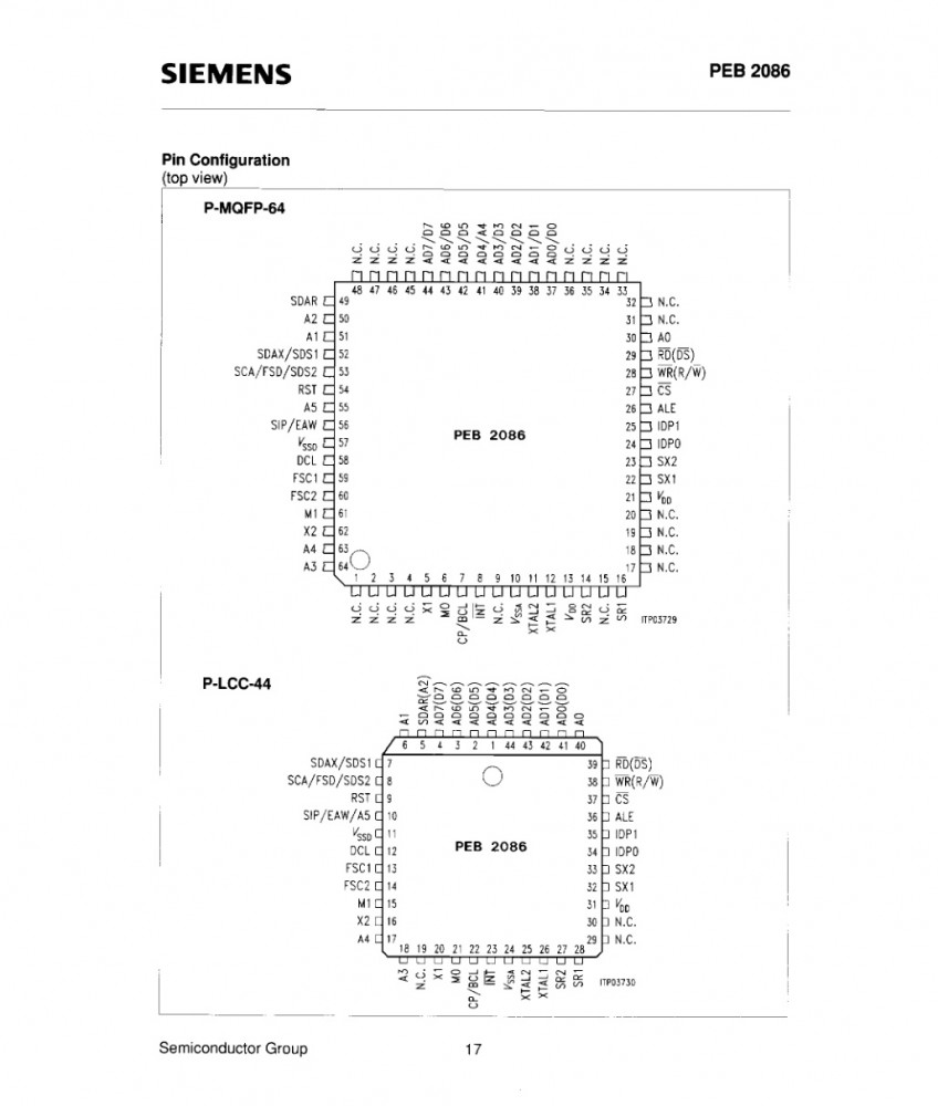 PEB2086 technical document page 2