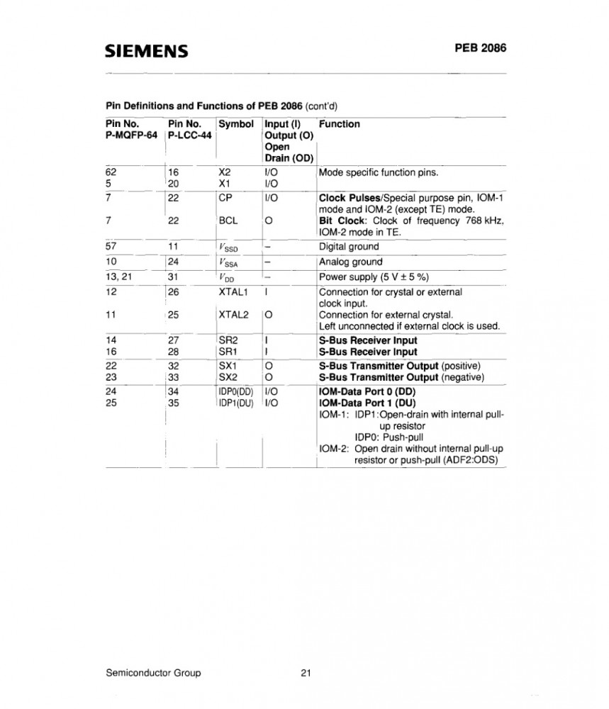 PEB2086 technical document page 6