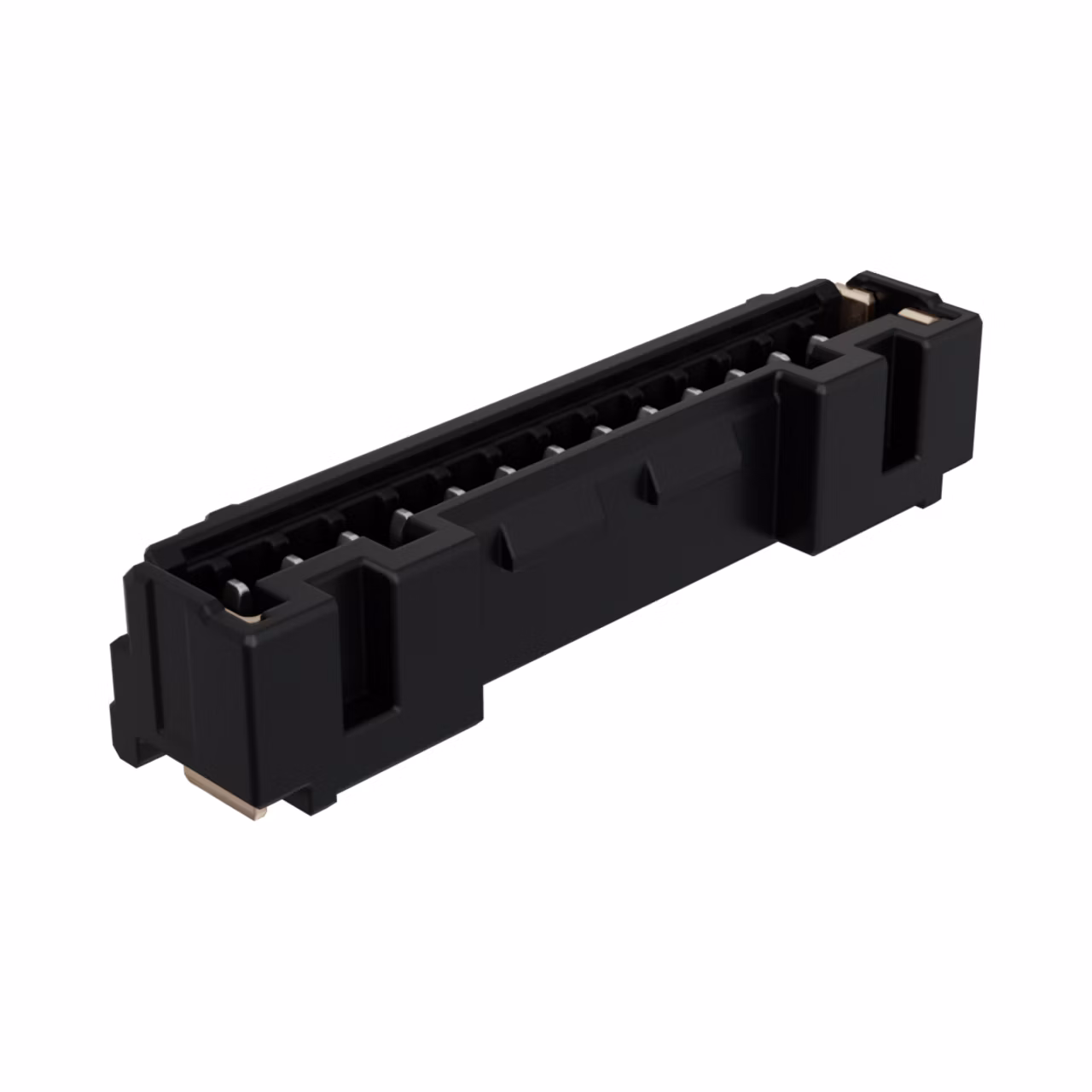 1.50mm Pitch, Micro-Lock Plus PCB Header, Single Row, Right Angle, Surface Mount, Tin-Bismuth Plating, Positive Lock, 13 Circuits, Black for sale