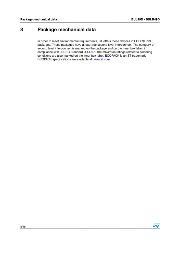 BUL49D datasheet page 8