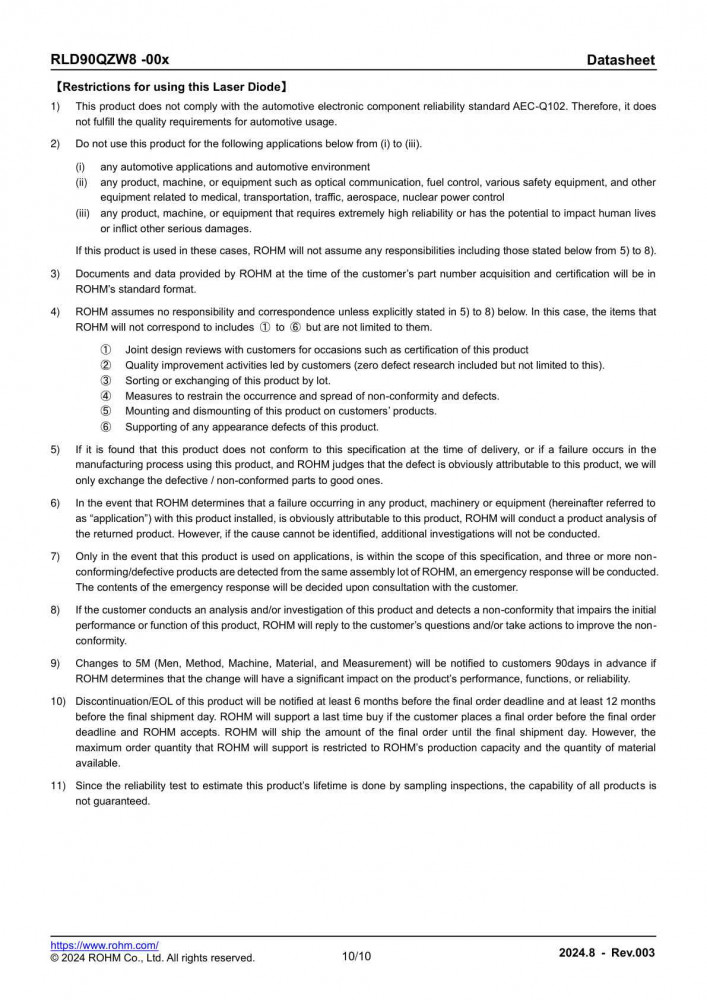 RLD90QZW8-00A technical document page 10