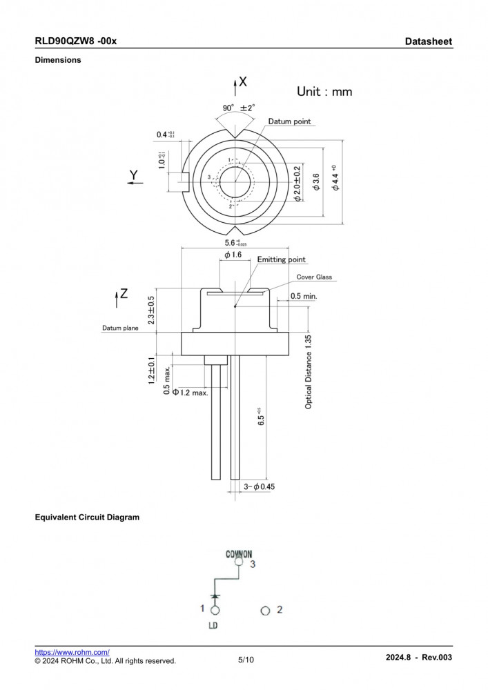 RLD90QZW8-00A technical document page 5