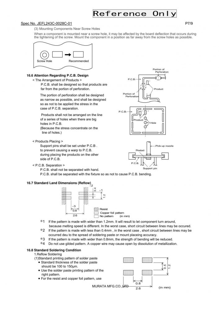 DLW21SN series specification page 7