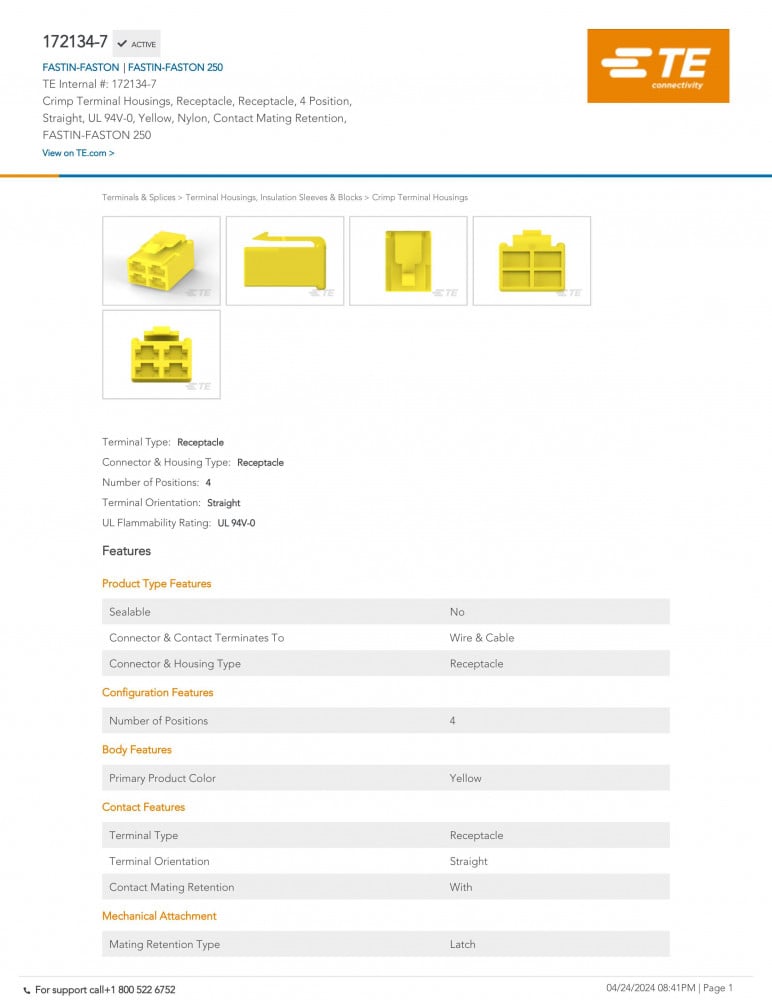 172134-7 technical document page 1