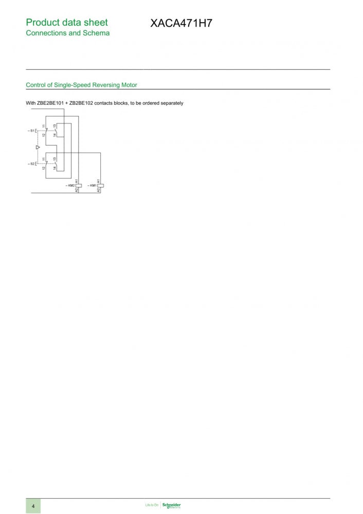 XACA471H7 technical document page 4