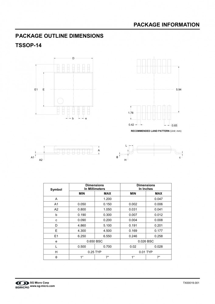 SGM8902 datasheet page 7