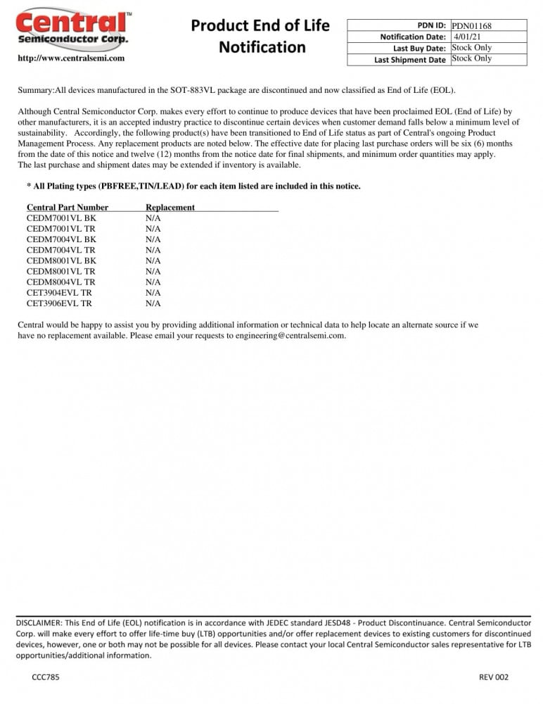 CEDM8004VL datasheet page 6