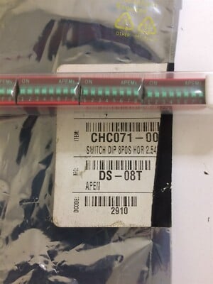APEM DS12T DIP Switch
