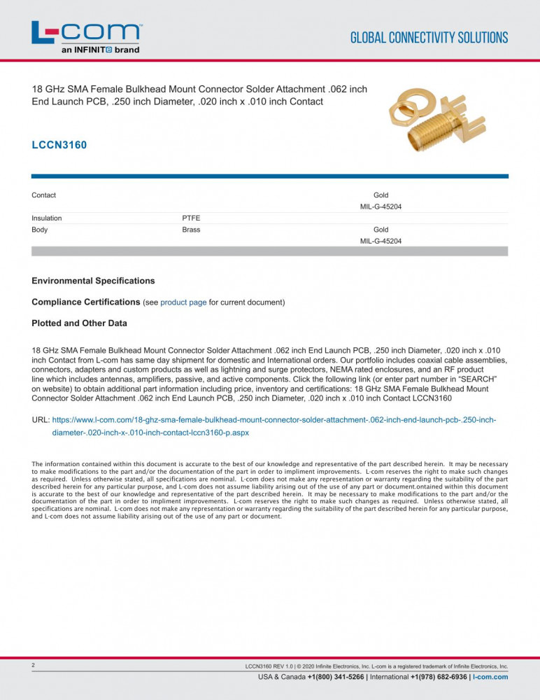 LCCN3160 technical document page 2