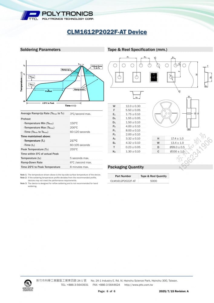CLM1612P2022F-AT datasheet page 6