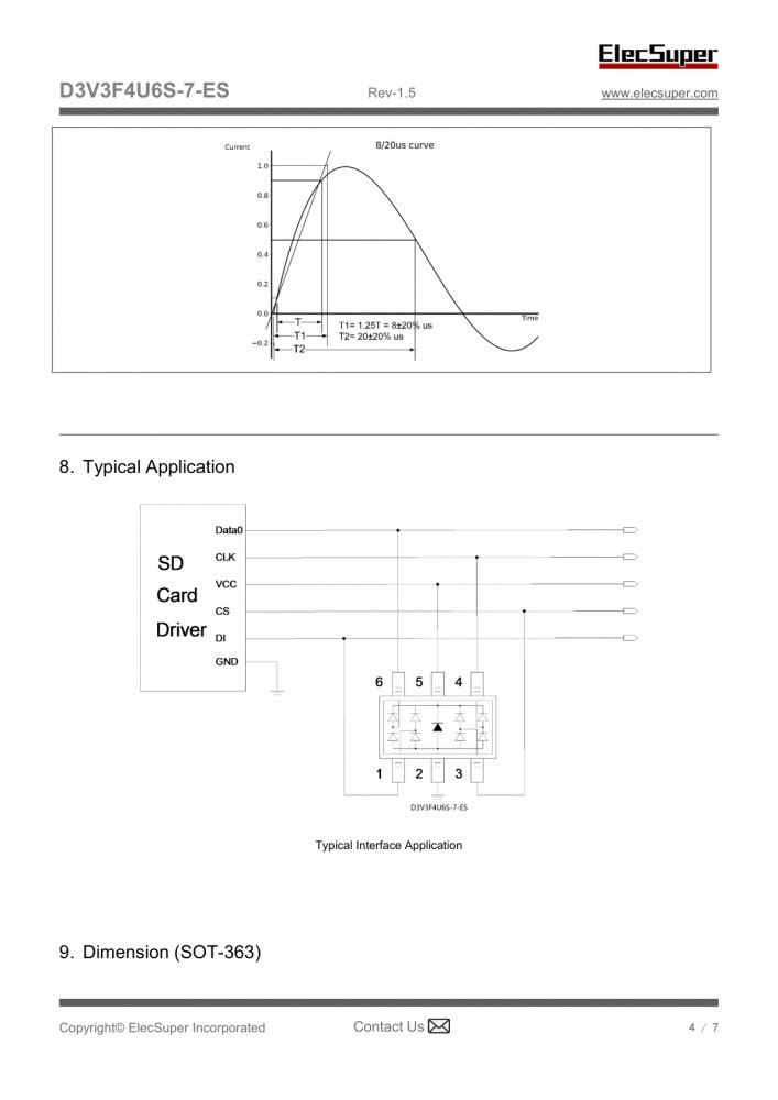 D3V3F4U6S-7-ES datasheet page 4